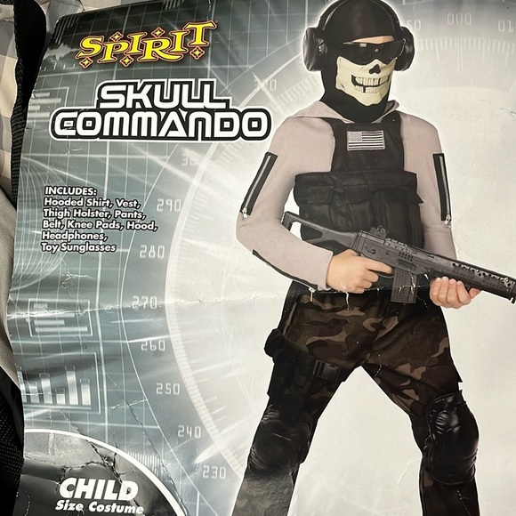 Spirit | Costumes | Skull Commando Costume | Poshmark